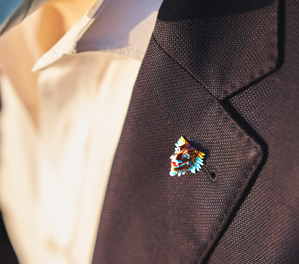 Designer Lapel Pins & Luxury Men's Suit Pins | Fils Unique