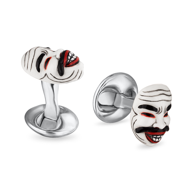 White Barong - Handcrafted Cufflinks for Men - Fils Unique